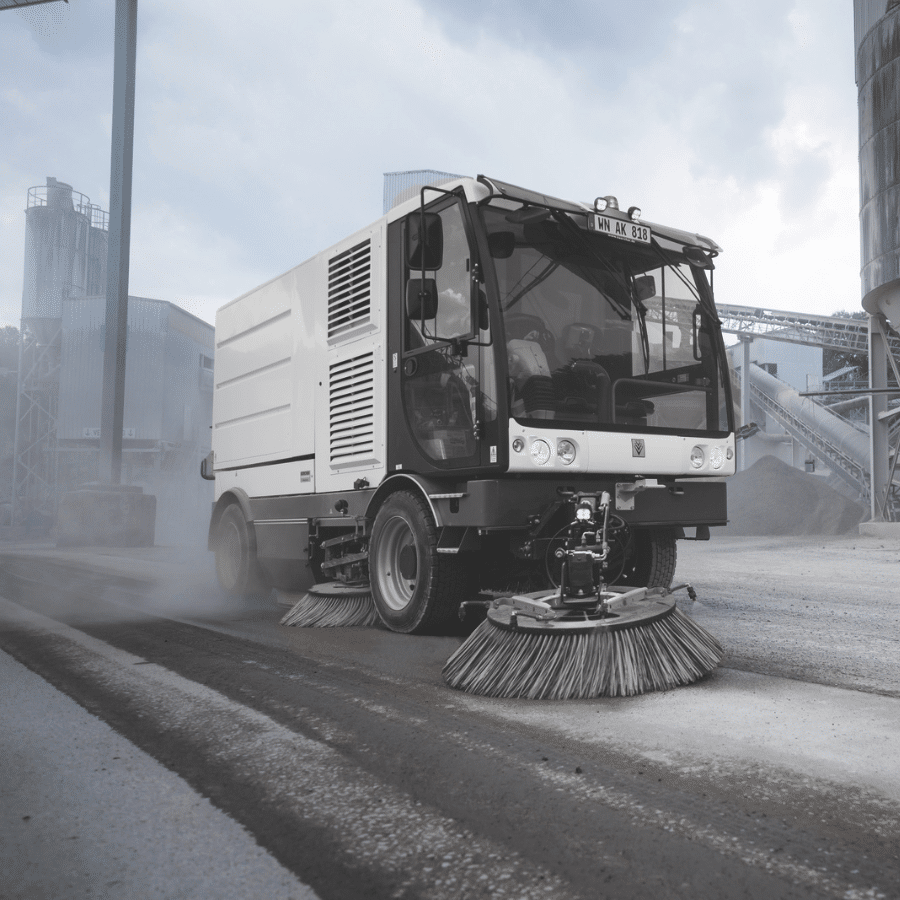 Municipal Street Sweepers and Articulating Tractors